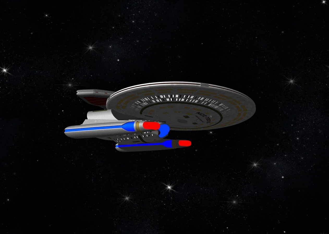 Planos De Star Trek: Nave Espacial Clase Nebula, Uss Nebula Guia De