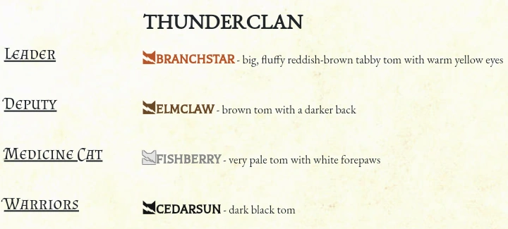 Fishpaw's Time | Generations Warriors OCs Wiki | Fandom