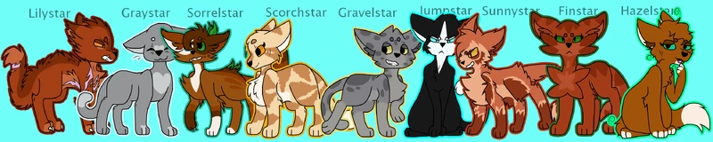 Leadership Line-ups | Generations Warriors OCs Wiki | Fandom