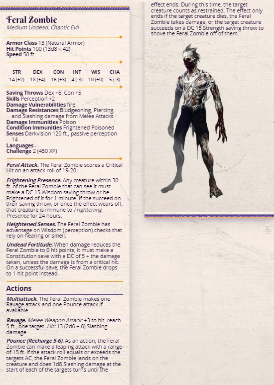 Feral Zombie | GenerationZ Wiki | Fandom