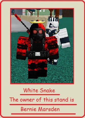 White Snake | Generic jojo game Wiki | Fandom