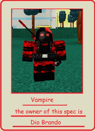 Vampire | Generic jojo game Wiki | Fandom