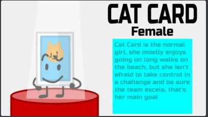Cat card | Generic object battle Wiki | Fandom