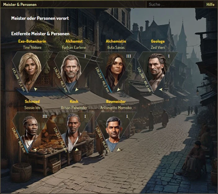 Meister & Personen | Genesis Projekt Wikia | Fandom