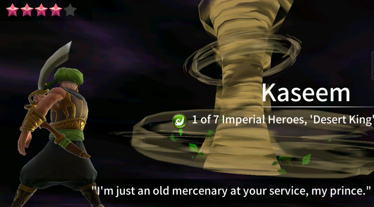 Kaseem | The War of Genesis: Battle of Antaria Wiki | Fandom