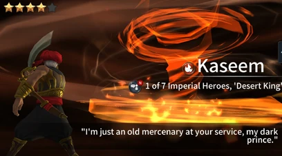 Kaseem (FIre) | The War of Genesis: Battle of Antaria Wiki | Fandom