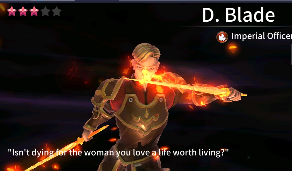 D. Blade | The War of Genesis: Battle of Antaria Wiki | Fandom