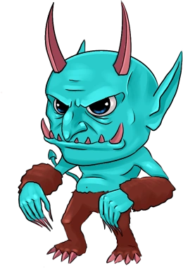 Angry Blue imp | Genfanad Wiki | Fandom