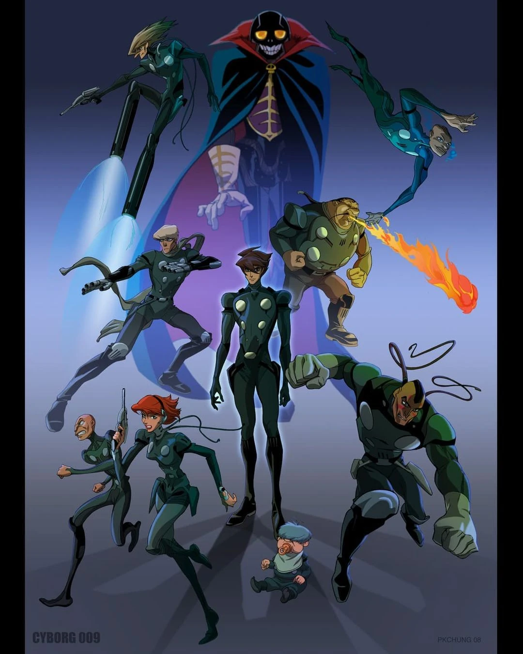 Cyborg 009 (Western-animated film) | World of Shotaro Ishinomori | Fandom