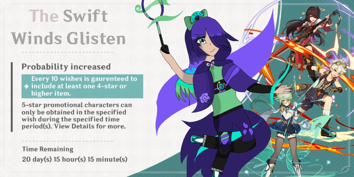 The Swift Winds Glisten | Genshin Impact Fanon Wiki | Fandom