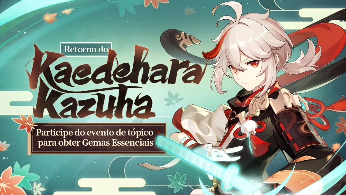 Retorno do Kaedehara Kazuha! | Genshin Impact Wiki | Fandom