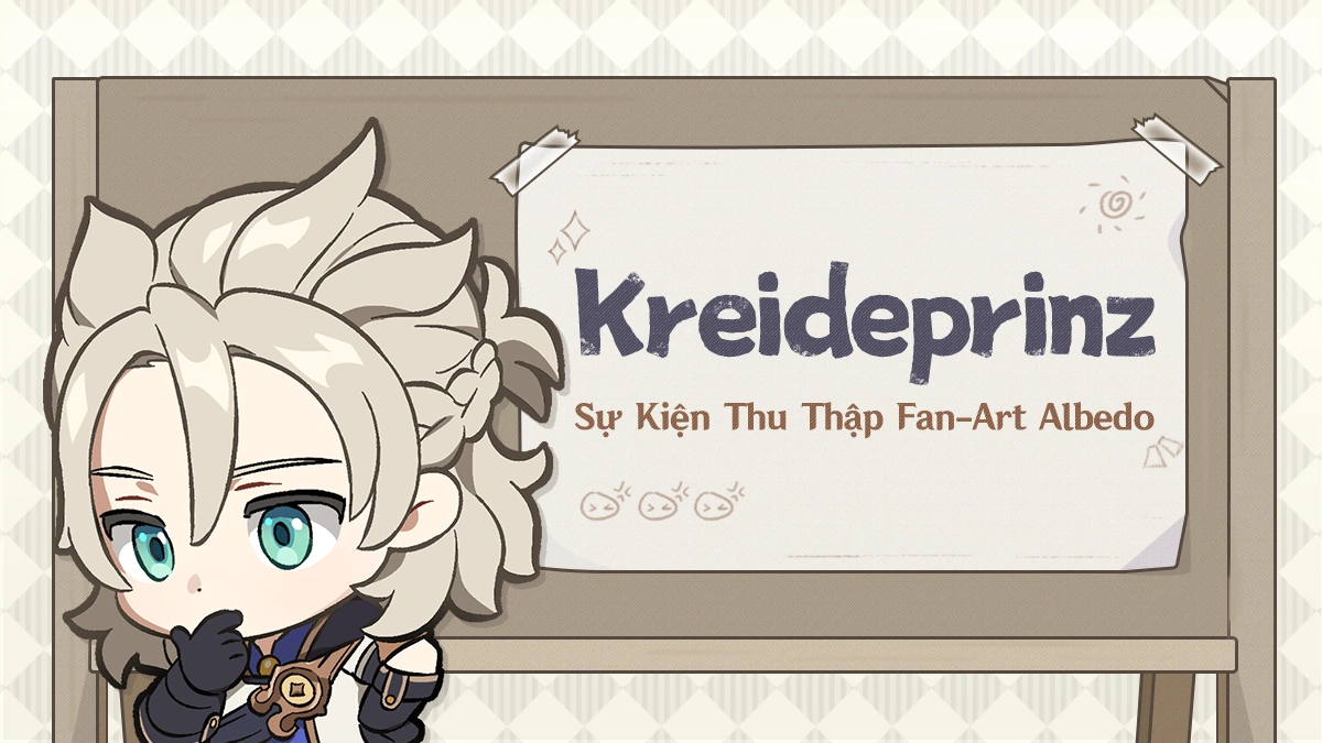 Sự kiện thu thập Fan Art "Kreideprinz - Albedo" 10/10/2022 | Wiki Genshin Impact | Fandom