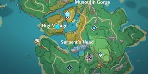 จุดชมวิว/Overlooking Serpent Head | Genshin Impact Wiki | Fandom