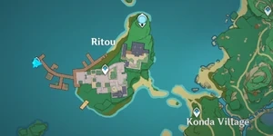 จุดชมวิว/Ritou, Narukami Island | Genshin Impact Wiki | Fandom