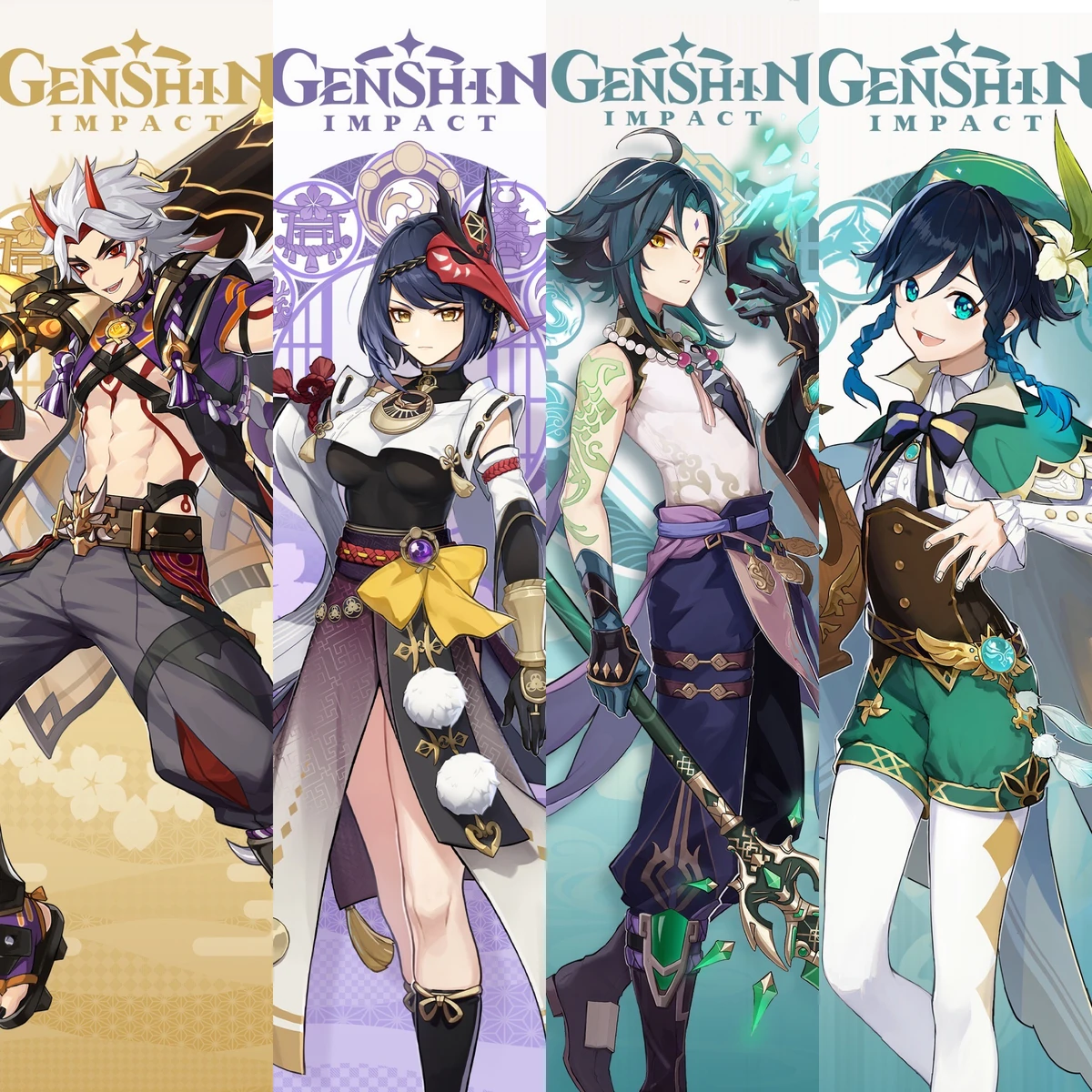 IttoSara XiaoVen | Genshin Weapon-Element Relationships Wiki | Fandom