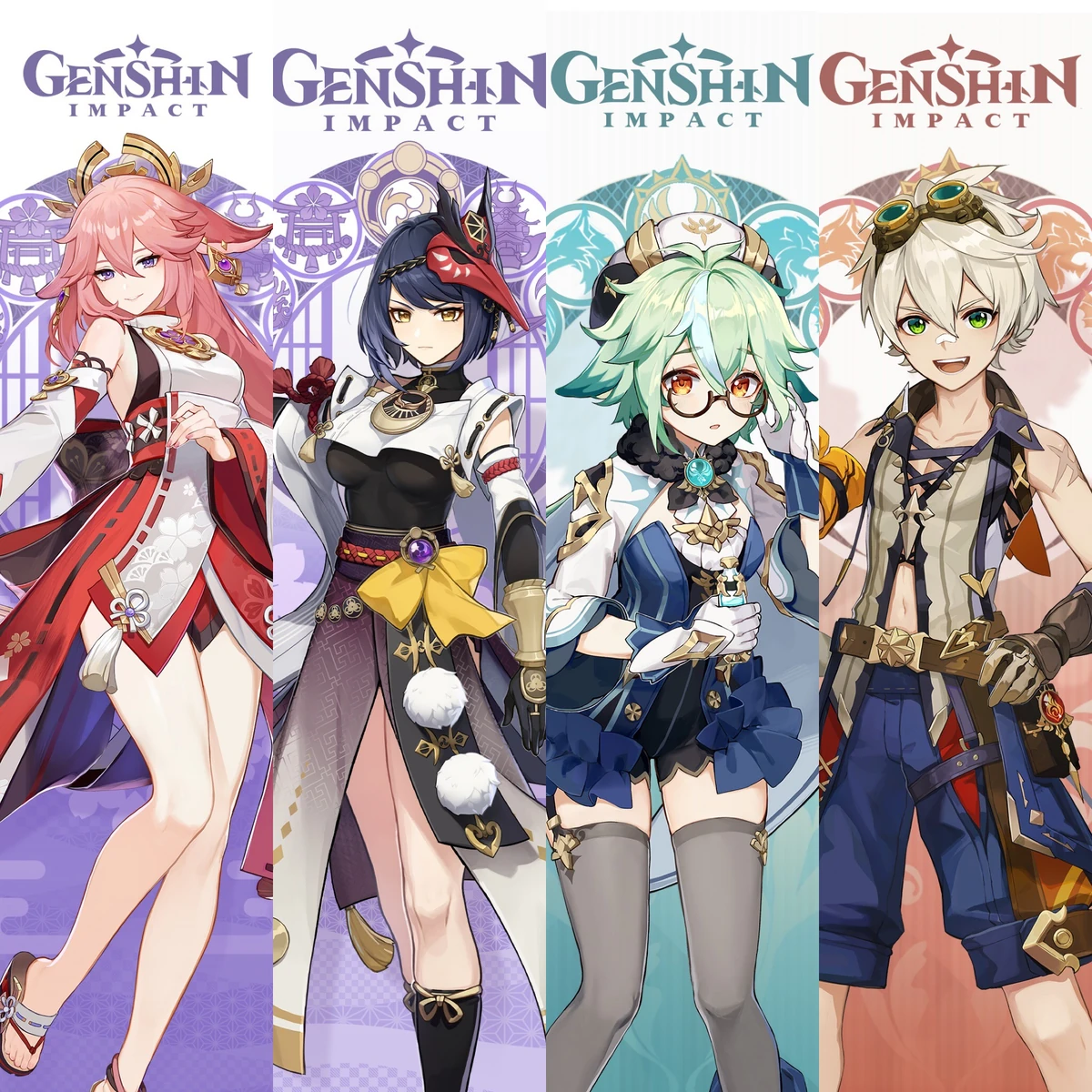 Yae TikTok Challenge Team | Genshin Weapon-Element Relationships Wiki ...