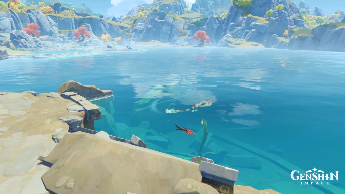 Points de pêche/Lac Luhua | Wiki Genshin Impact | Fandom