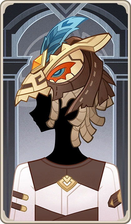 Demon-Warrior's Feather Mask | Genshin Impact Wiki | Fandom