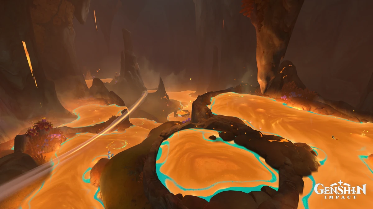 Underground Lava River | Genshin Impact Wiki | Fandom