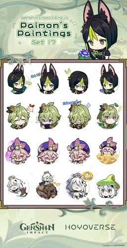 Paimon's Paintings: Set 17 | Genshin Impact Wiki | Fandom