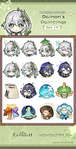 Paimon's Paintings: Set 19 | Genshin Impact Wiki | Fandom