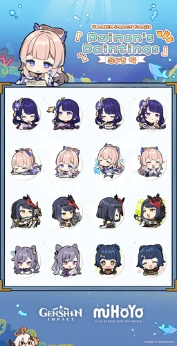 Paimon's Paintings: Set 9 | Genshin Impact Wiki | Fandom