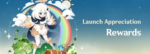 Launch Appreciation Rewards | Genshin Impact Wiki | Fandom