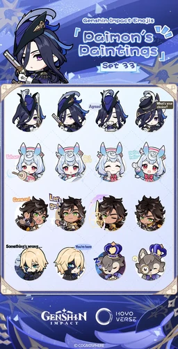 Paimon's Paintings: Set 33 | Genshin Impact Wiki | Fandom