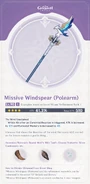 Missive Windspear | Genshin Impact Wiki | Fandom