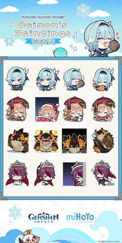 Paimon's Paintings: Set 6 | Genshin Impact Wiki | Fandom