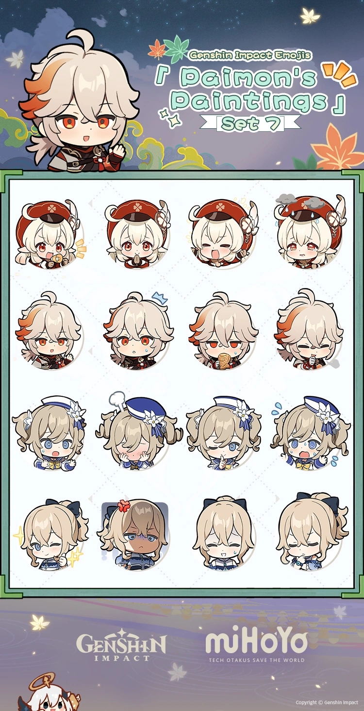 Paimon's Paintings: Set 7 | Genshin Impact Wiki | Fandom