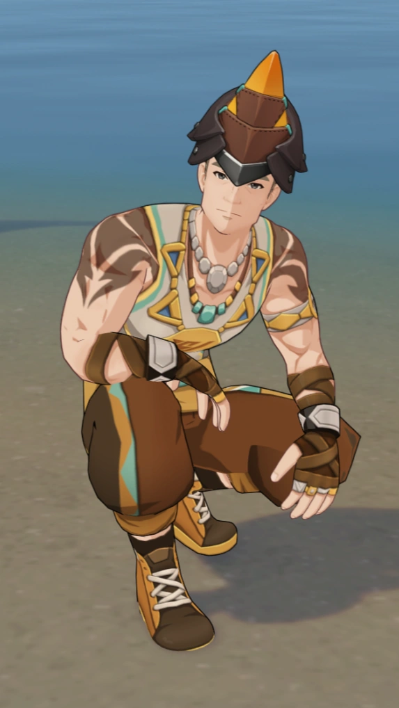 Calm "Children of Echoes" Warrior | Genshin Impact Wiki | Fandom