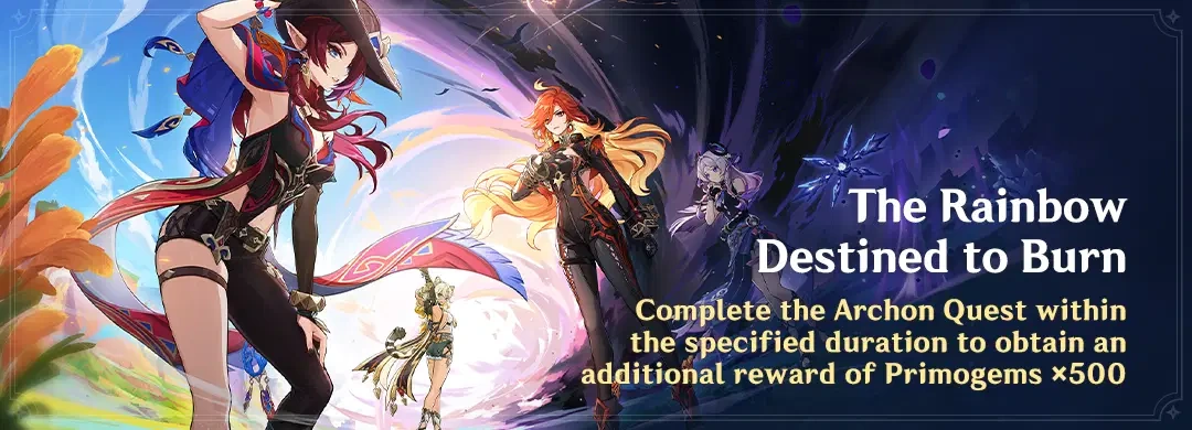 The Rainbow Destined to Burn | Genshin Impact Wiki | Fandom
