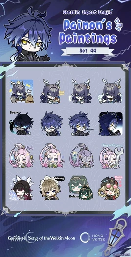 Paimon's Paintings: Set 44 | Genshin Impact Wiki | Fandom