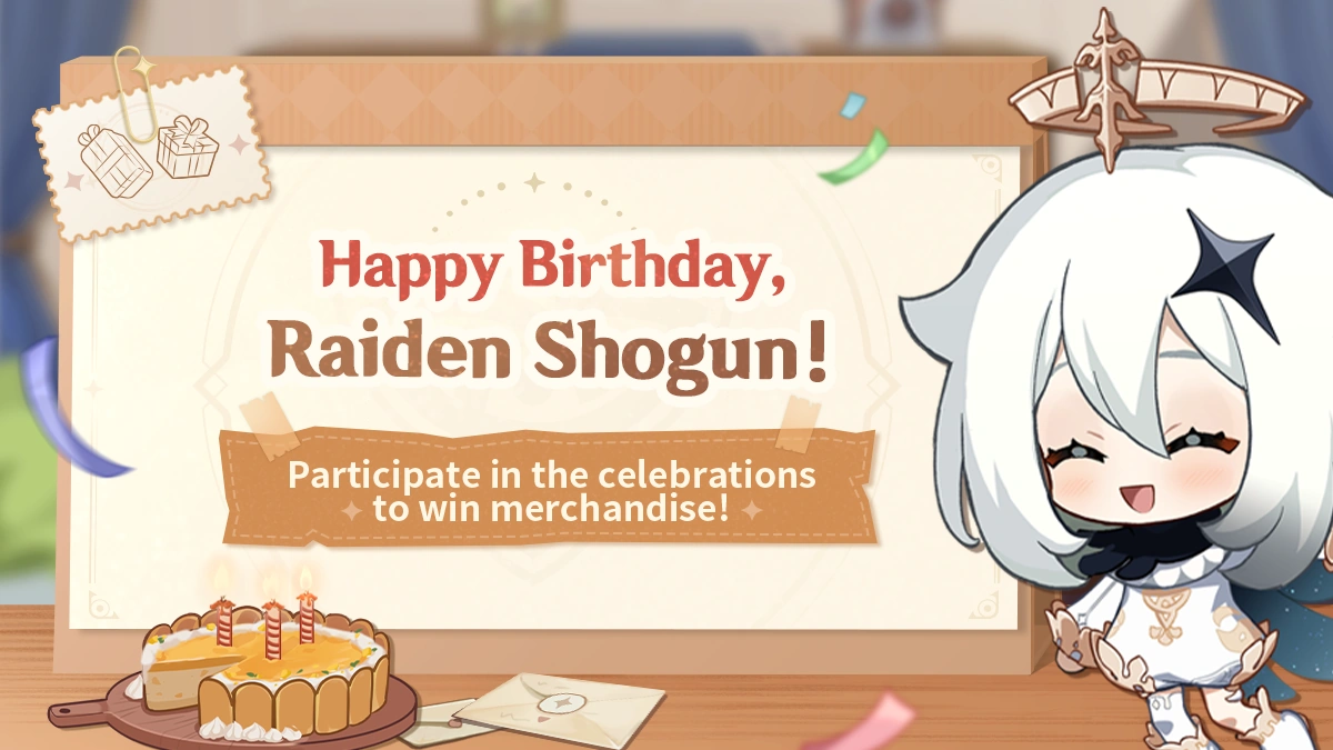 Birthday Wishes for Raiden Shogun | Genshin Impact Wiki | Fandom