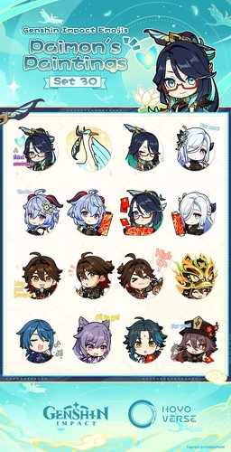 Paimon's Paintings: Set 30 | Genshin Impact Wiki | Fandom