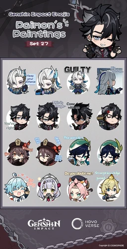 Paimon's Paintings: Set 27 | Genshin Impact Wiki | Fandom