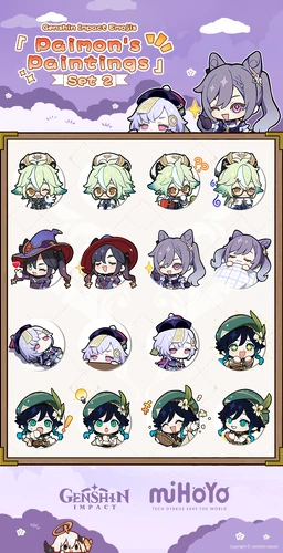 Paimon's Paintings: Set 2 | Genshin Impact Wiki | Fandom