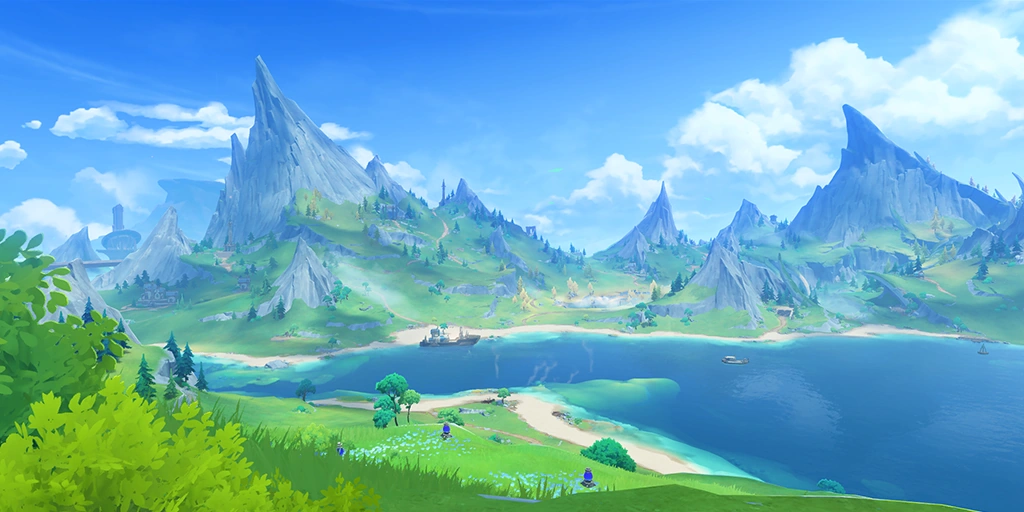 Viewpoint/"View From Mont Automnequi" | Genshin Impact Wiki | Fandom