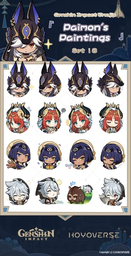 Paimon's Paintings: Set 18 | Genshin Impact Wiki | Fandom
