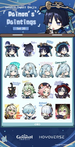 Paimon's Paintings: Set 20 | Genshin Impact Wiki | Fandom