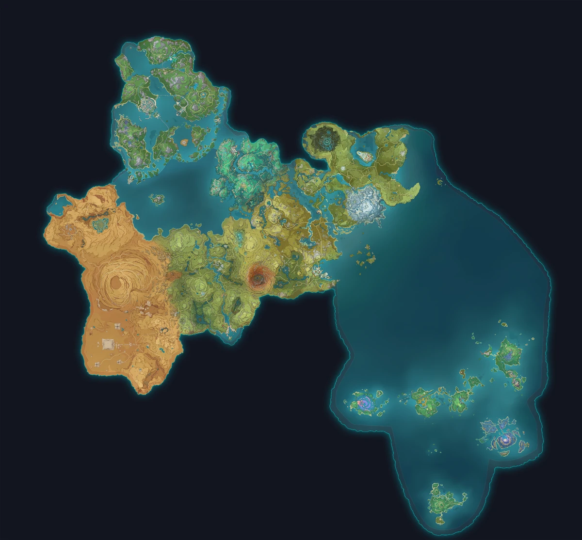 Teyvat | Genshin Impact Wiki | Fandom