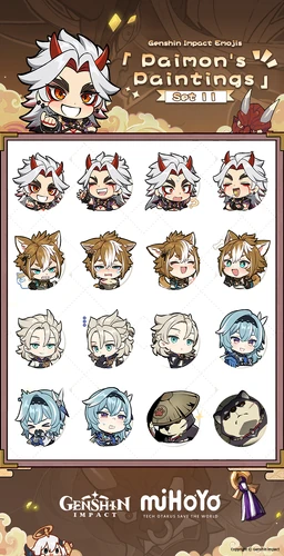 Paimon's Paintings: Set 11 | Genshin Impact Wiki | Fandom