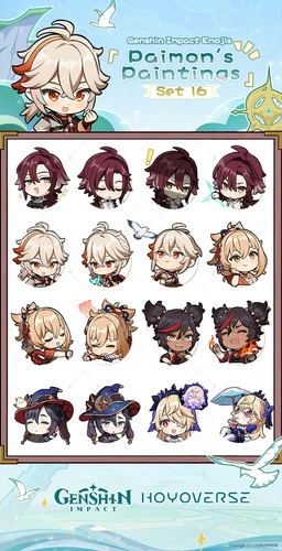 Paimon's Paintings: Set 16 | Genshin Impact Wiki | Fandom