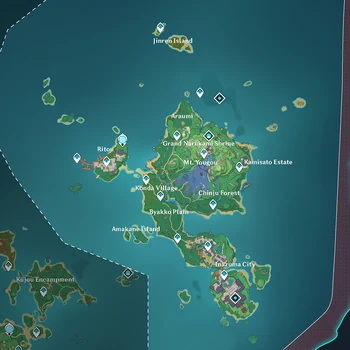 Narukami Island | Genshin Impact Wiki | Fandom