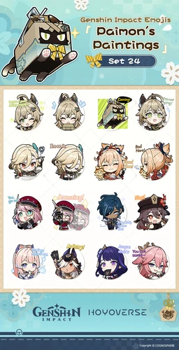 Paimon's Paintings: Set 24 | Genshin Impact Wiki | Fandom