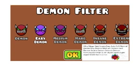 Ultra Mega Hard Insane Easy Auto N-A Normal Easy Demon Medium Demon ...