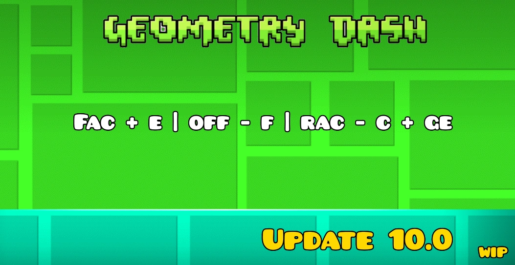Update 10.0 | Geometry Dash Fan Ideas Wiki | Fandom