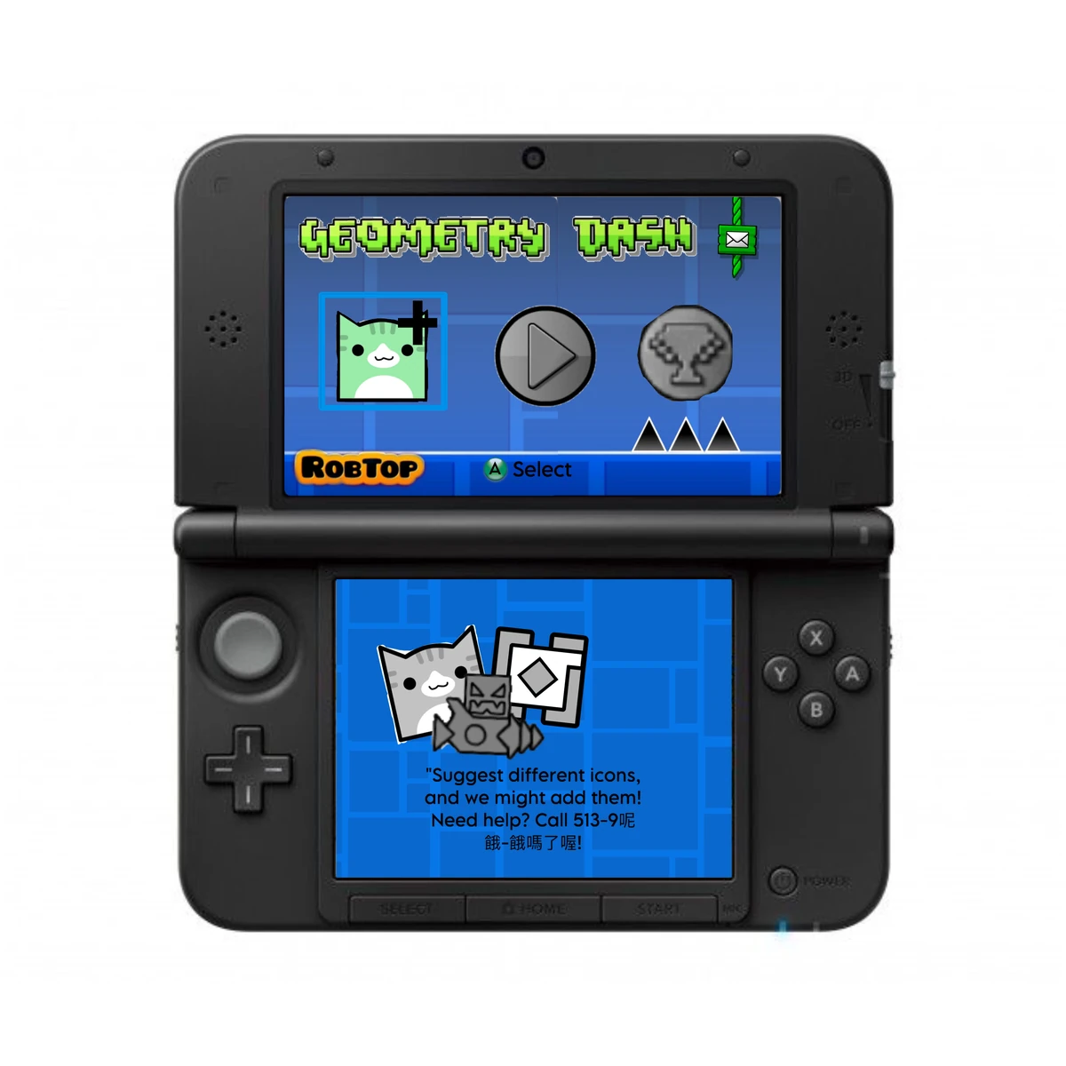 Geometry Dash DSi | Geometry Dash Fan Ideas Wiki | Fandom