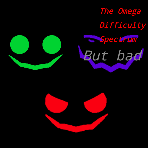 The Omega Difficulty Spectrum but bad | Geometry Dash Fan Ideas Wiki ...